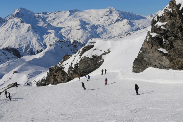 » En piste à Val Cenis